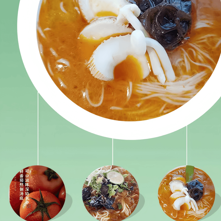 Shi Dachu Yunnan Cross-Bridge Rice Noodles Combo (Dai Sour Soup ...