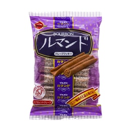 BOURBON Cocoa Rumando - Crispy Crepe Cookies, 3.13oz | Yami