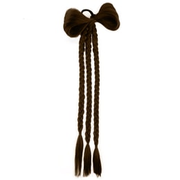 Simulation hair dry Jubilee Y2K hot girl bow twist braid hair ring ...
