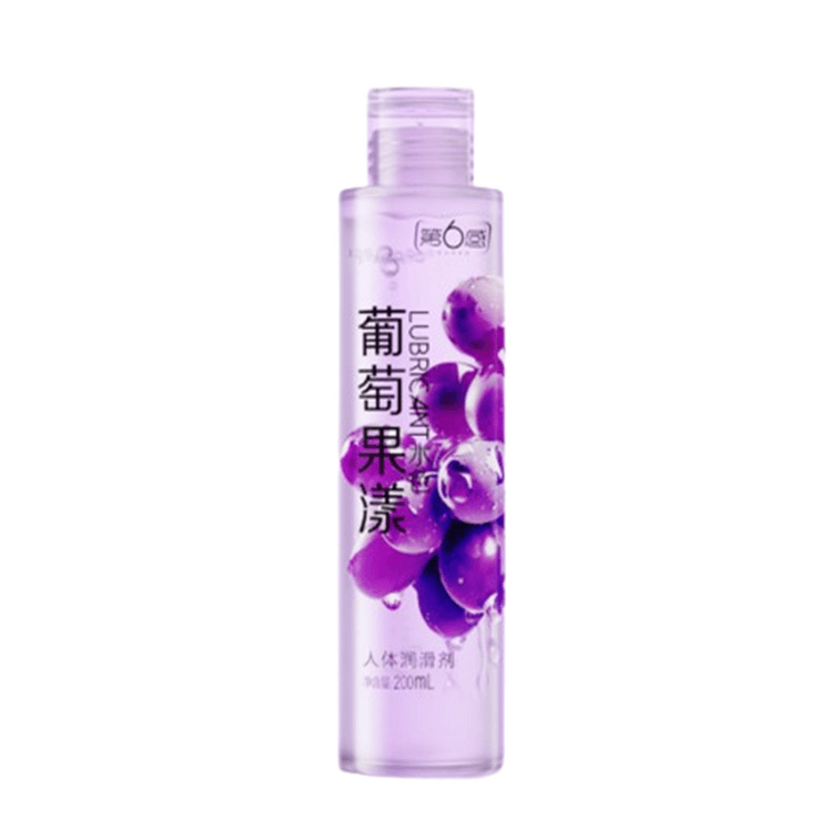 Grape Fruit Flavored Personal Lubricant 200ml/bottle Suitable for ...