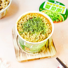 BAIXIANG Cilantro Instant Noodles Spicy Beef Soup Flavor Ramen 4.1 oz*6 ...