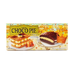 LOTTE Japan Choco Pie Caramel Mille-Feuille,6pc | Yami
