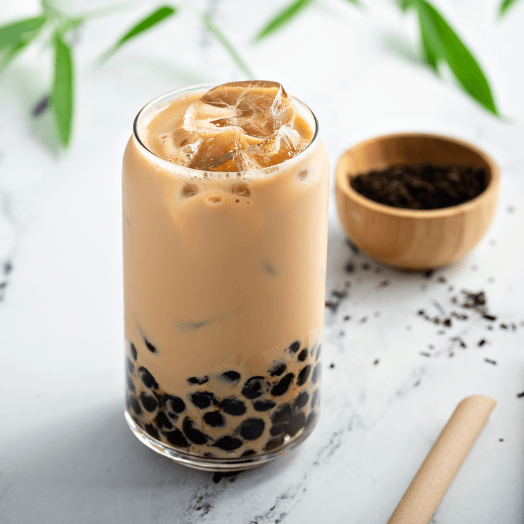 KLKW Instant Tapioca Pearls Milk Tea Kit Matcha Flavor 7.4 oz | Yami