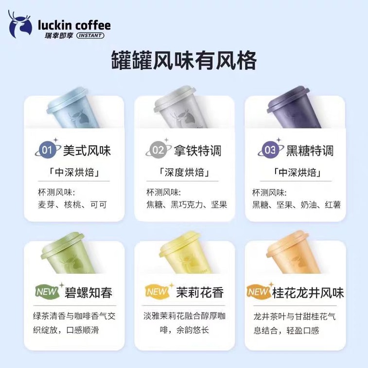 Vitality Blast Cold Brew Freeze-Dried Instant Coffee Biluochun Spring ...