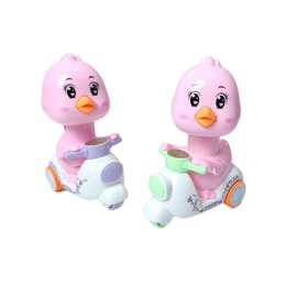 Inertia Cartoon Motorcycle Press Chicken Pull Back Clockwork Children's Gift Toy Meng Meng ...