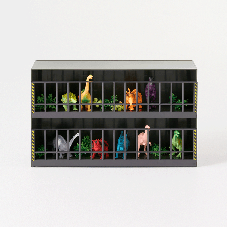 Toy Display Case Black 1 piece | Yami