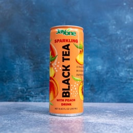 JAYONE Sparkling Drink Black Tea and Peach 250ml x 4pc | Yami