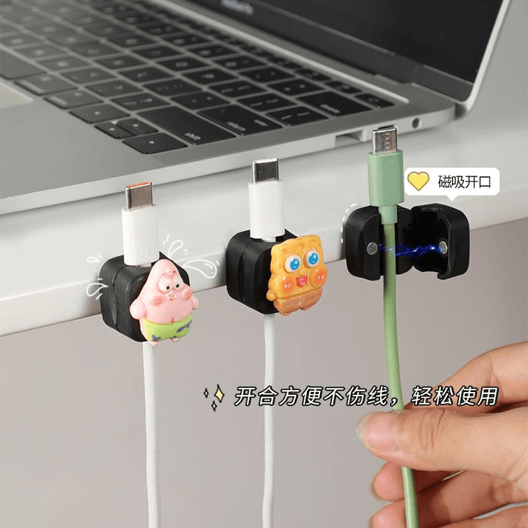 Creative Magnetic Cable Organizer Data Cable Storage And Organizing ...