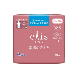 ELIS MEGAMI Super Soft Feminine Period Pads with Wings, Size6, 10ct | Yami
