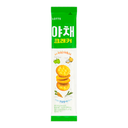 LOTTE Korea VEGGIE CRACKERS Sugar Free Low Calories 69g | Yami