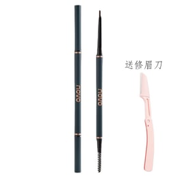 NOVO New Country Style Eyebrow Pencil #01 Dark Brown Free Eyebrow ...