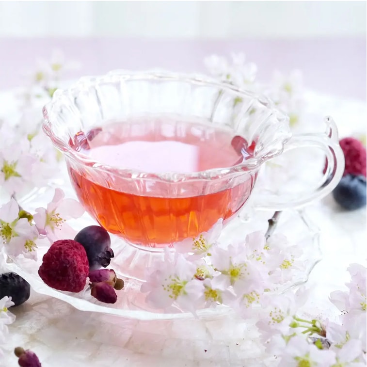 Spring Limited Edition Sakura Berry Black Tea 50g | Yami