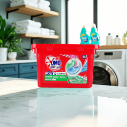 OMO OMO 3-in-1 Eucalyptus White Tea Fragrance Laundry Pods 18pcs | Yami
