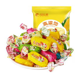 BeBiZan Sorghum Caramel Lassi Old-Fashioned Caramel Snacks 200g/Bag | Yami