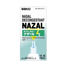 sato NAZAL Nasal Decongestant 30ml | Yami