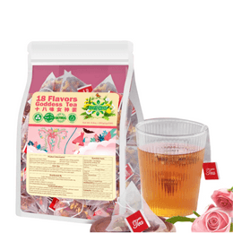 [U.S. Direct Mail] 18 Flavors Goddess Tea 8.8oz(250g5gx50P) Natural ...