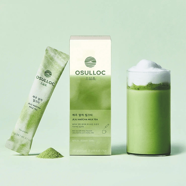 Jeju Matcha Milk Tea 5ea 1