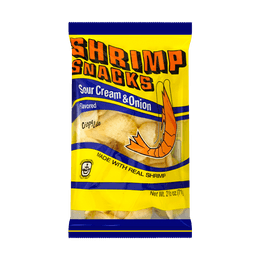 marco polo Shrimp Chips Sour Cream & Onion Flavor 72g | Yami
