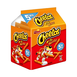 Cheetos Frito Lay Cheetos Cheese Flavored Snack, 5-Pack | Yami