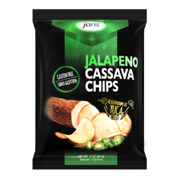 JANS Jalapeno Cassava Chips 84g | Yami