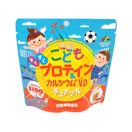 Unimat Riken Children'S Protein & Calcium + Vitamin D Chewable Tablets ...