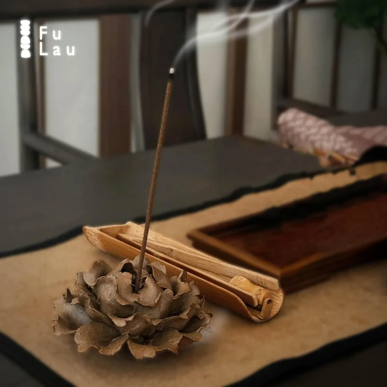 Ceramic Lotus Flower Incense Holder Zen Design Suitable for Incense ...