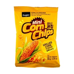 GUGEN Mini Corn Chips, Roasted Corn Flavor 2.29oz | Yami