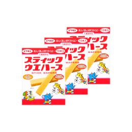 IWAMOTO 【バリューパック】スティックウエハース 24g*3 12M+ | Yami