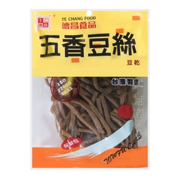 TE CHANG FOOD Five Spice Shredded Tofu - Healthy Snack, 3.88oz | Yami