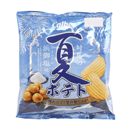 CALBEE Summer Limited Edition Potato Chips Refreshing Lake Salt Flavor ...