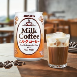 SANGARIA Milk Coffee Can 8.9 fl oz [Rich and Creamy ] | Yami