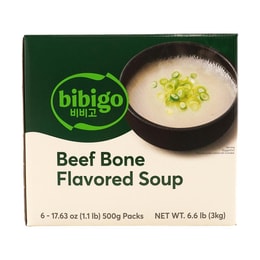 BIBIGO Bibigo Beef Bone Soup - 6 Bowls, 17.63oz | Yami