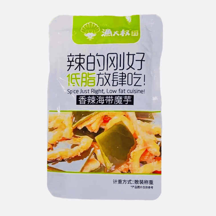 YU DA SHU Spicy kelp konjac refreshing low-fat spicy strips casual ...