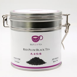 BESTLEAFTEA Spring picked Red Plum Black Tea 100g tin | Yami
