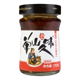 DANSHAN Flavored Preserved Mushrooms Spicy Flavor 210g | Yami
