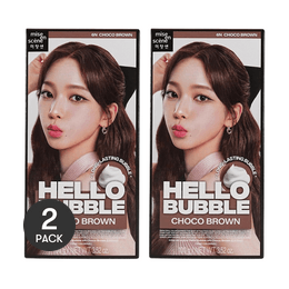 Amore Pacific MISE EN SCENE Hello Bubble Hair Dye, Easy Hair Coloring ...