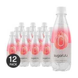 SUGARLOLO 韓國SUGARLOLO 零卡氣泡飲品 桃子口味 350ml | 亞米