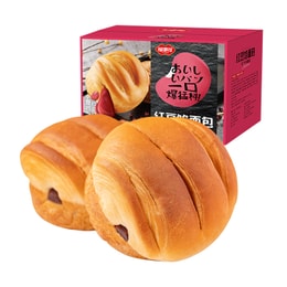 Hand Shredded Bread 1kg [Red Bean Soup Filling] | Yami