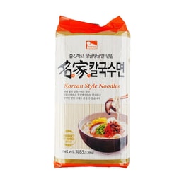 HAITAI Korean Kal Guk Su Knife Cut Noodle 48 oz | Yami