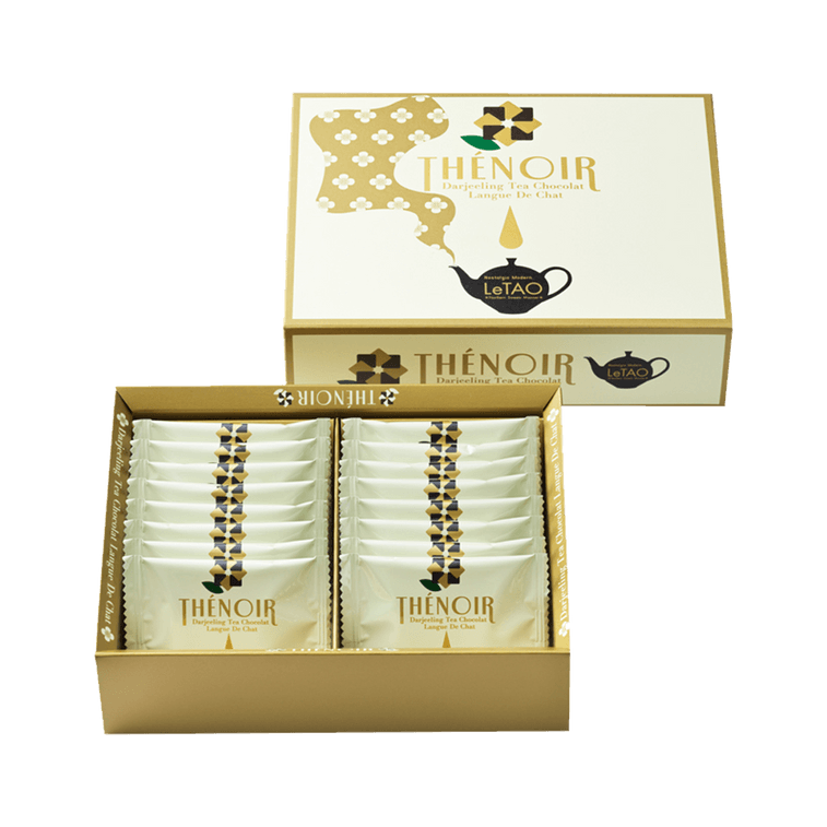 LETAO||THENOIR黑巧夹心猫舌饼干||16块 | 亚米