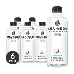 Chi Forest Lychee Sea Salt Alienergy Electrolyte Water,0 Sugar And Low Calorie,500ml*6【Value ...