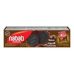 Li Cheese Nabati Nabaodi Sandwich Biscuits Chocolate Flavor Imported ...