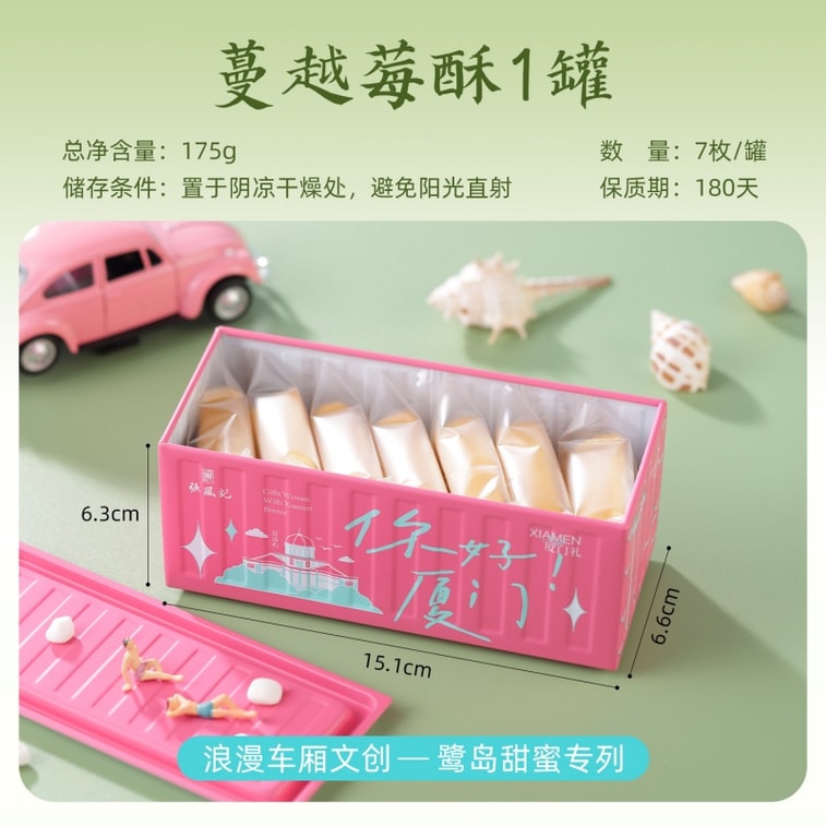 Xiamen Specialty Chexiang Cranberry Cake Retro Tin Box Rich Fruit ...