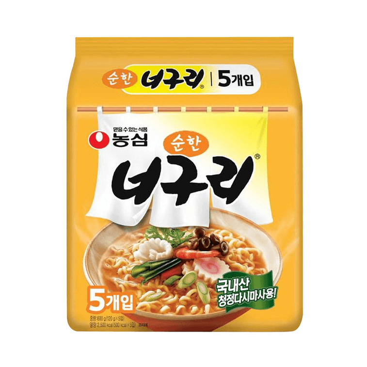Nongshim Neoguri Noodle Soup Mild Flavor 120g x 5p | Yami