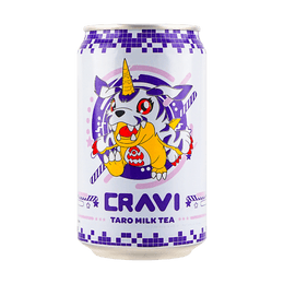 CRAVI CRAVI Digimon Taro Milk Tea 315ml | Yami