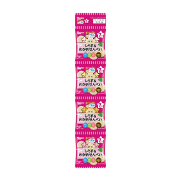 Baby Snack + CA Calcium Shirasu & Wakame Rice Crackers [4 packs] | Yami