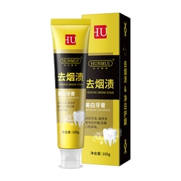 HUNMUI Smoke Stain Whitening Toothpaste 100g | Yami