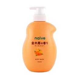 KRACIE Naïve Body Soap ,Osmanthus,17.92 fl oz | Yami