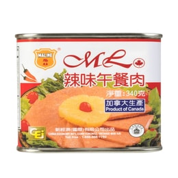 MALING Spicy Luncheon Loaf (Made with Chicken and Pork) 340g | 亞米