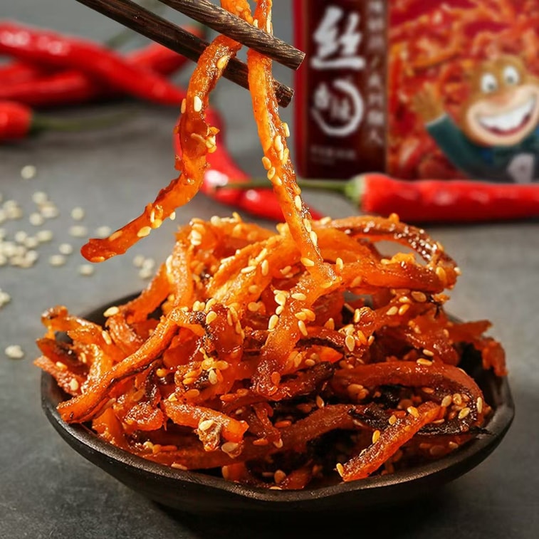 MR.BEAVER’S Mr. Beaver Honey Eel Strips Spicy Seafood Eel Snacks ...